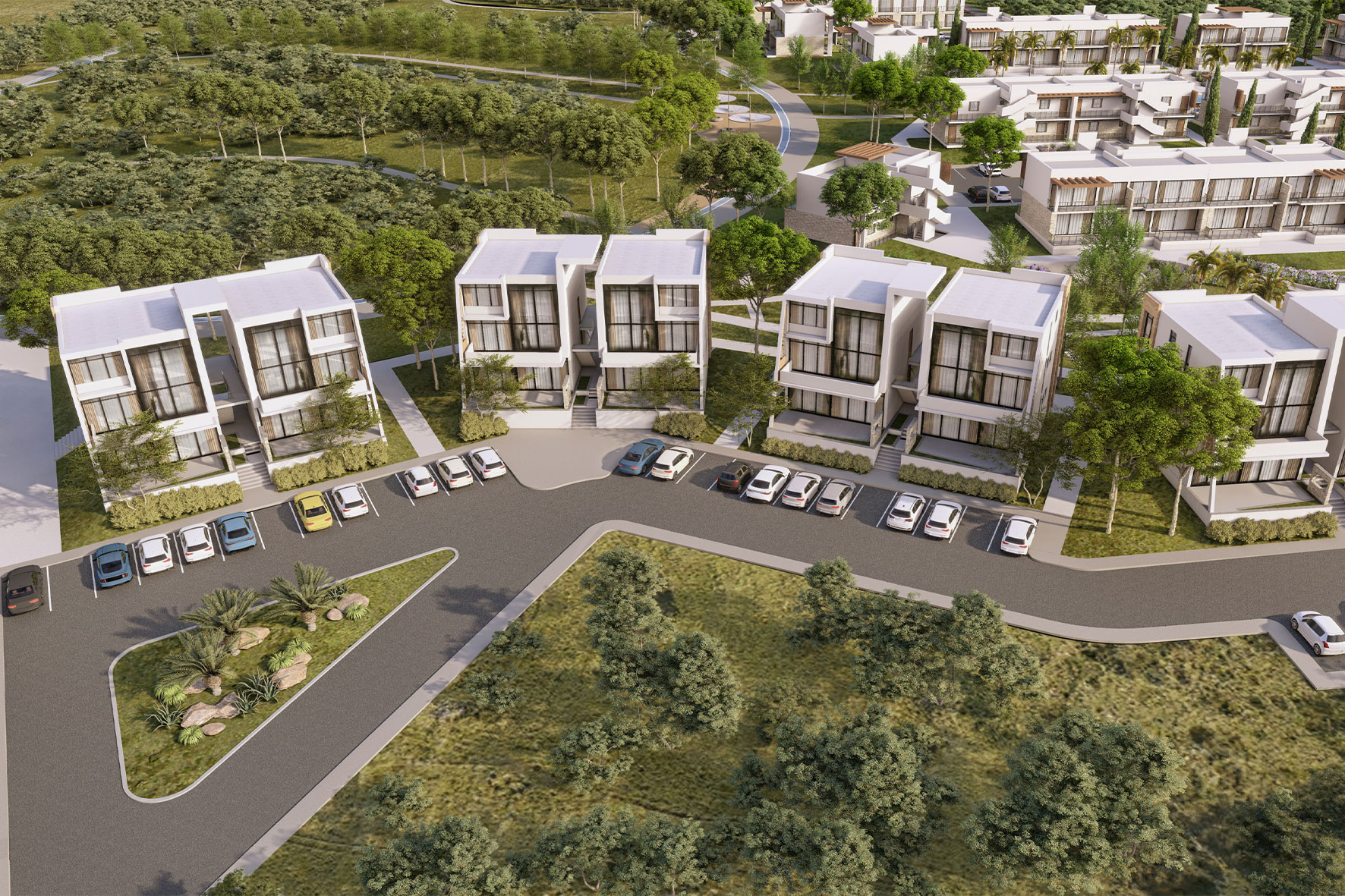 La Casalia Dovec, проект в Татлысу, Фамагуста, сдача в декабре 2027 года