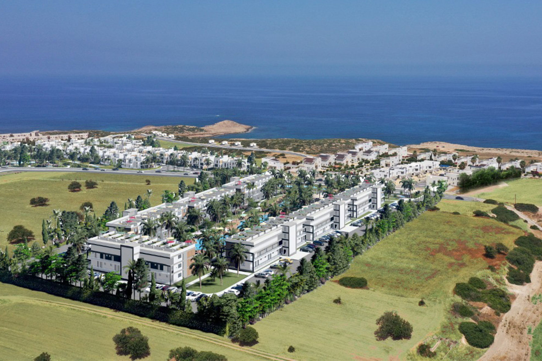 Caesar Breeze, Under construction project located in Tatlisu, North Cyprus