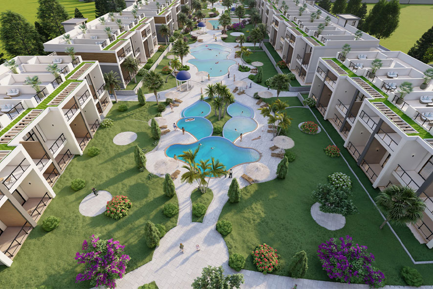 Caesar Breeze, Under construction project located in Tatlisu, North Cyprus