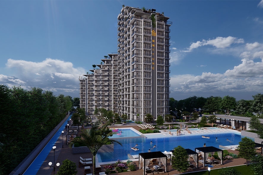 Manhattan, Under construction High Rise project located in Lefke