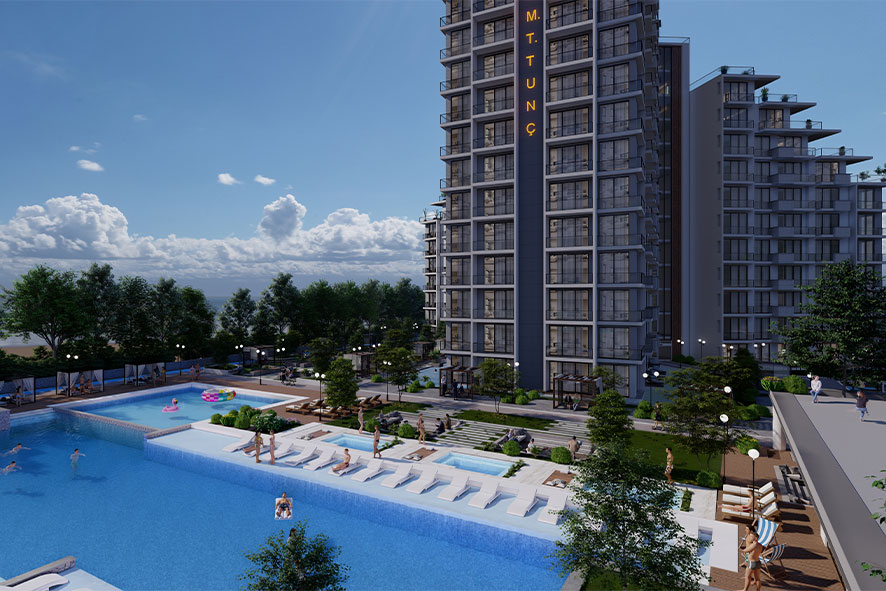 Manhattan, Under construction High Rise project located in Lefke