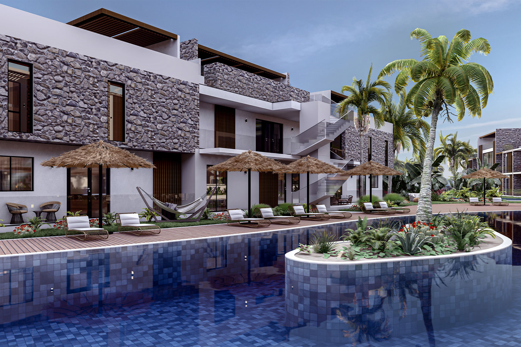 Skyland, under construction residential project located in esenteppe