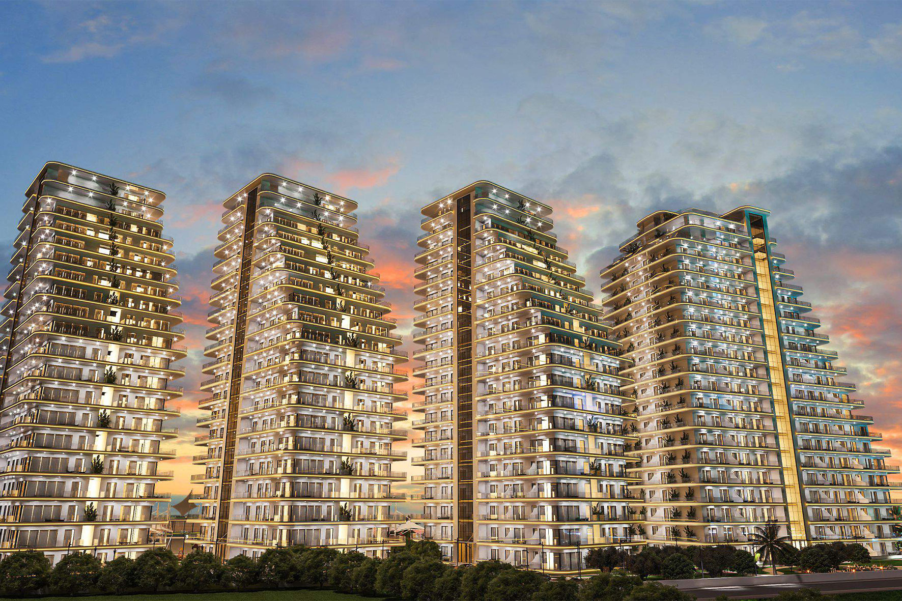 Alpcan towers Keywest, Ultra Luxe Under construction High Rise project ...