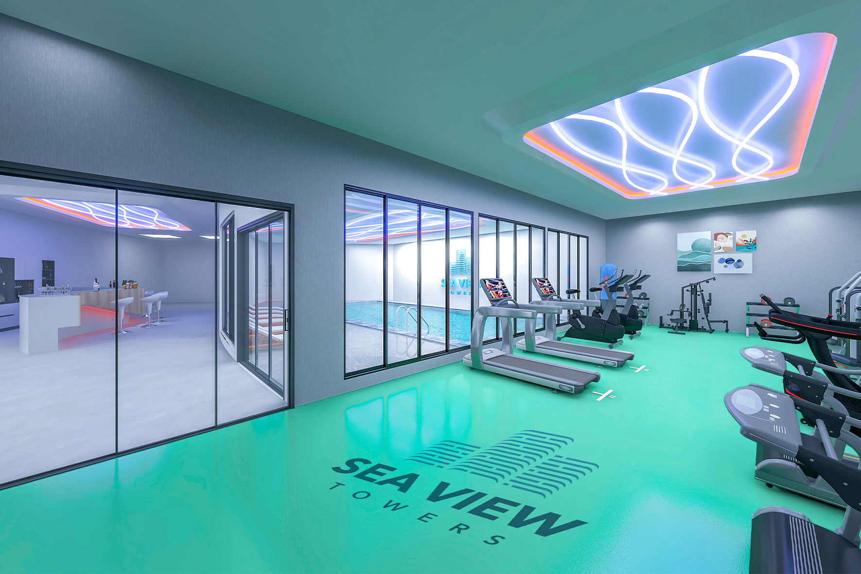 Seaview towers, under construction project located in iskele