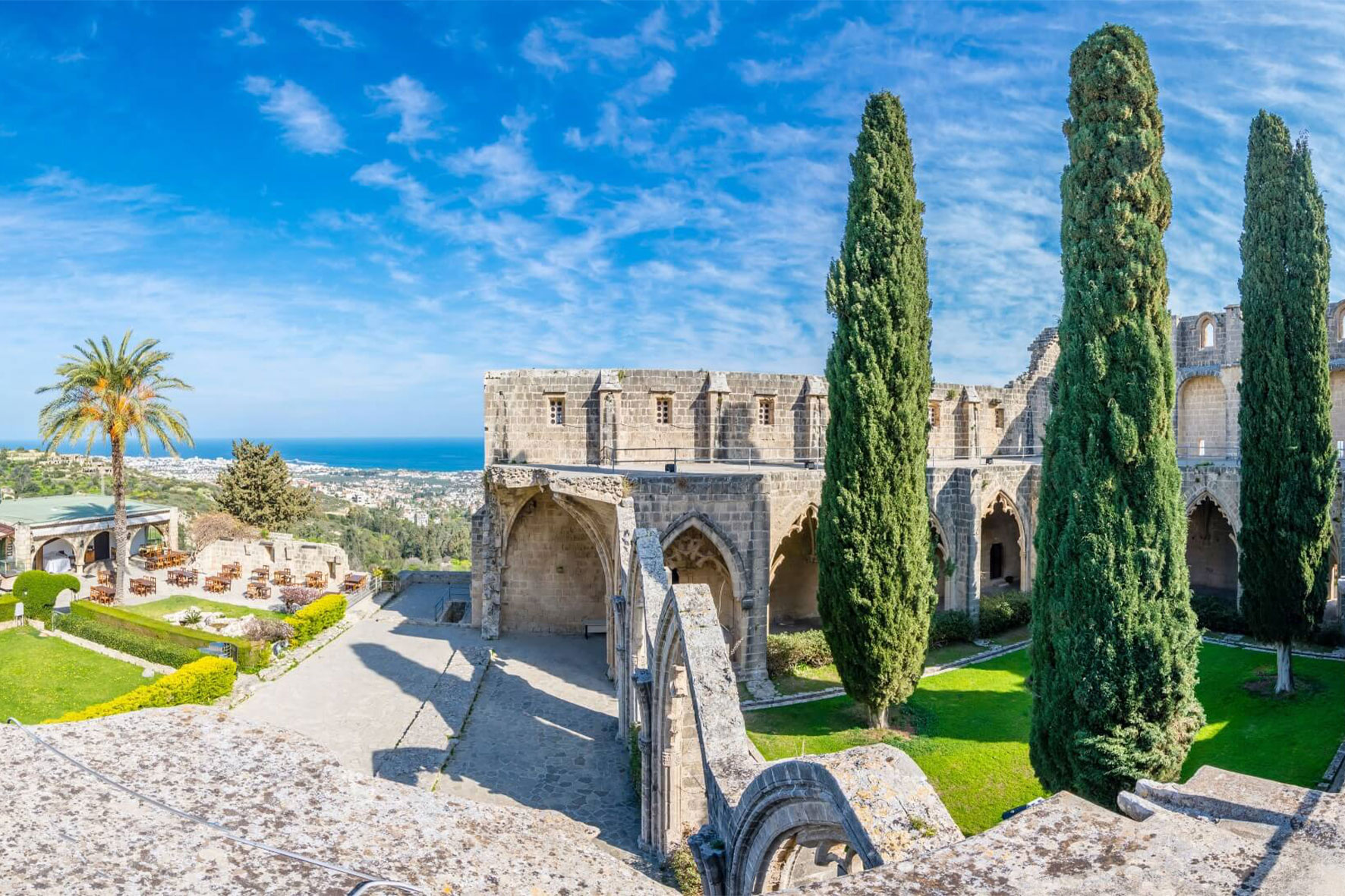 Explore the Timeless Beauty of Bellapais Monastery: A Gem of North Cyprus